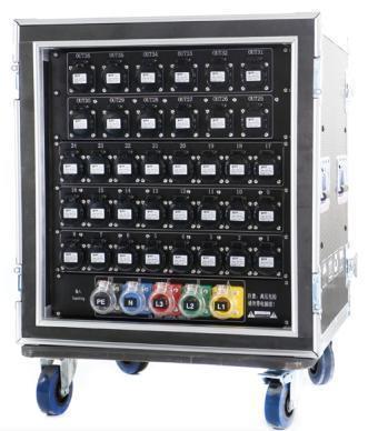 Stage Equipment 36 Way Powercon Rack 400A Power Distribution Box with Powercon