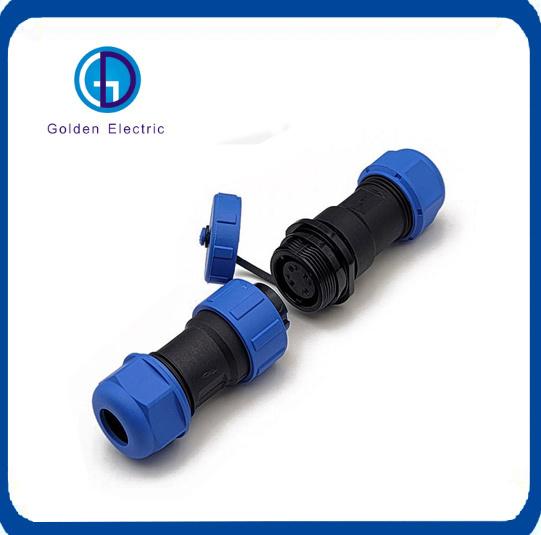 Sp13 Sp17 Sp21 3 4 5 6 Pin Male and Female Plug Waterproof Aviation Electrical Connector