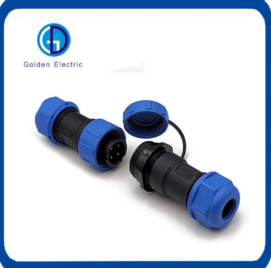Sp13 Sp17 Sp21 3 4 5 6 Pin Male and Female Plug Waterproof Aviation Electrical Connector