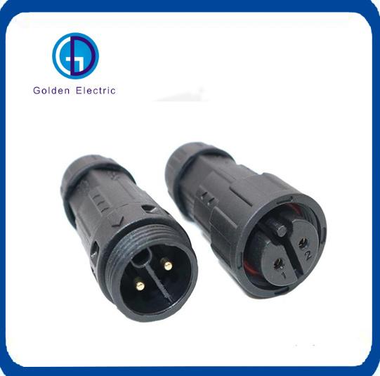 M19 3pin Connector IP68 Waterproof Connector Plug Socket Male Female 2 3 4 5 6 7 8 9 10 Pin Cable Connectors for LED Light