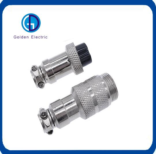 1set Circular Connector 2/3/4/5/6/7 Pin Male + Female 12mm Aviation Socket Plug Wire Panel Connector Gx12