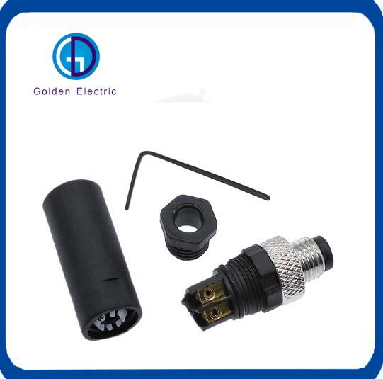 Male Female Plug Socket Screw Threaded Coupling 3pin 4pin Electric Waterproof Connectors M8 Sensor Connector