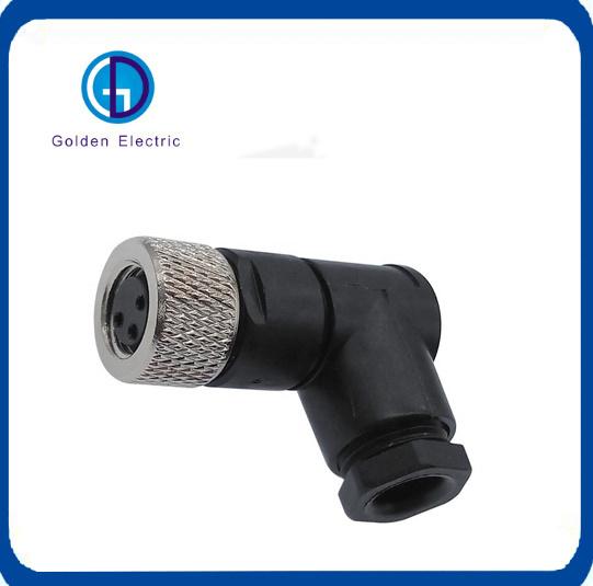 Male Female Plug Socket Screw Threaded Coupling 3pin 4pin Electric Waterproof Connectors M8 Sensor Connector