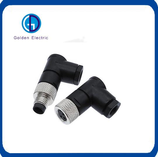 Male Female Plug Socket Screw Threaded Coupling 3pin 4pin Electric Waterproof Connectors M8 Sensor Connector