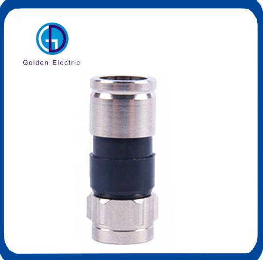 Rg59 RG6 Rg11 F Connector for Coaxial Cable Coax Cable Male Connector Plug