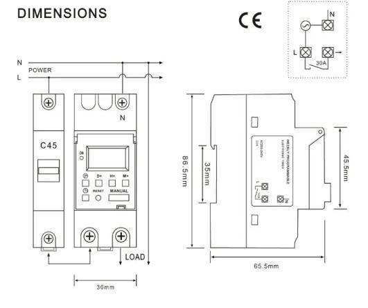 Programmable Electronic Timer (THC15A)