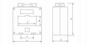 SDH Kct Series Small Low Voltage Current Transformer/CT for Ammeter Volt Meter