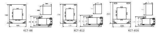 SDH Kct Series Small Low Voltage Current Transformer/CT for Ammeter Volt Meter
