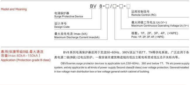 Imax 60ka~150ka Application Protection Solar System Grade B Class Surge Protection Device Lightning Arrester Energy SPD