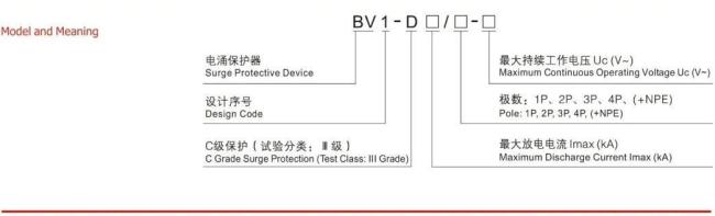 420V/440V Voltage Surge Protector Solar System Lightning Surge Protection 20kv SPD 4p AC Surge Protective Device Surge Arrester