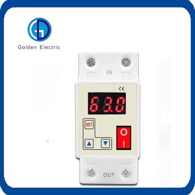 Voltage Current Protector 220V Over Under Voltage Regulator Current Limited Adjustable Protection