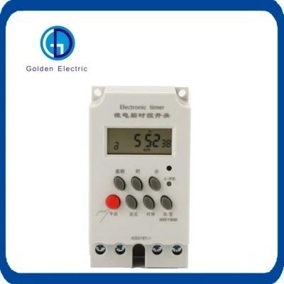 Digital LCD Power Weekly Programmable Timer Time Switch Relay AC220V 110V 24V 12V 16A Industrial Timer Switch