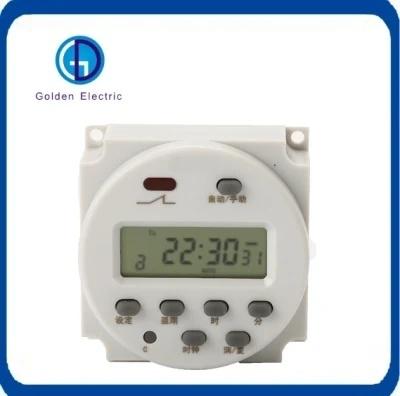Digital LCD Power Weekly Programmable Timer Time Switch Relay AC220V 110V 24V 12V 16A Industrial Timer Switch