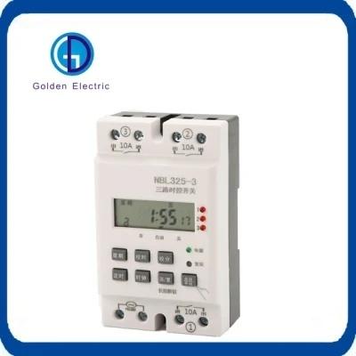 Digital LCD Power Weekly Programmable Timer Time Switch Relay AC220V 110V 24V 12V 16A Industrial Timer Switch