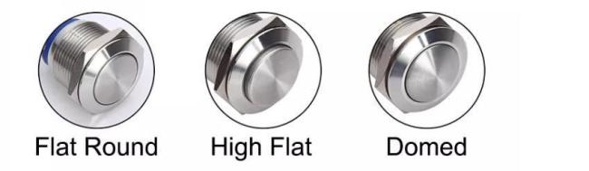 Customizable IP67 Push Button Switch Factory Outlet Metal / Plastic Momentary / Latching 12mm, 16mm, 19mm, 22mm, 25mm, 30mm