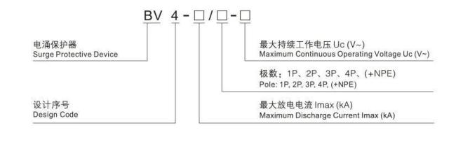 High Quality Surge Protective Devices 1p 2p 3p 4p Class Ll 80ka 100ka 385V 420V SPD Power Surge Protection