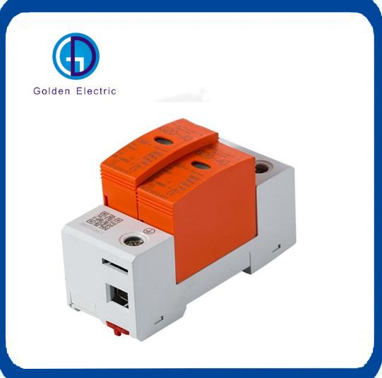 AC Surge Protection Device SPD Imax 40ka Lightning Surge Protector 230V 440V Surge Arrester for Solar System