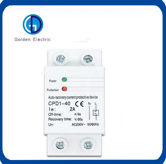 AC Surge Protection Device SPD Imax 40ka Lightning Surge Protector 230V 440V Surge Arrester for Solar System