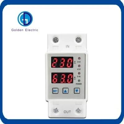 22mm Round Digital Voltmeter Mini LED Indicator Light Lamp Red Green Yellow Blue White Colors Voltage Meter Pilot Lamp