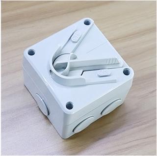 Factory Supply Australian Standard Waterproof Isolation Switch IP66 Industrial Outdoor PC Rainproof Isolation Switch