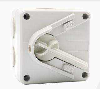 Factory Supply Australian Standard Waterproof Isolation Switch IP66 Industrial Outdoor PC Rainproof Isolation Switch