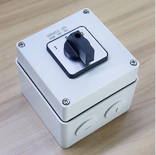 Australian Standard Transfer Switch Rotary Switch Button Motor Start Combination Switch IP66 Waterproof Switch