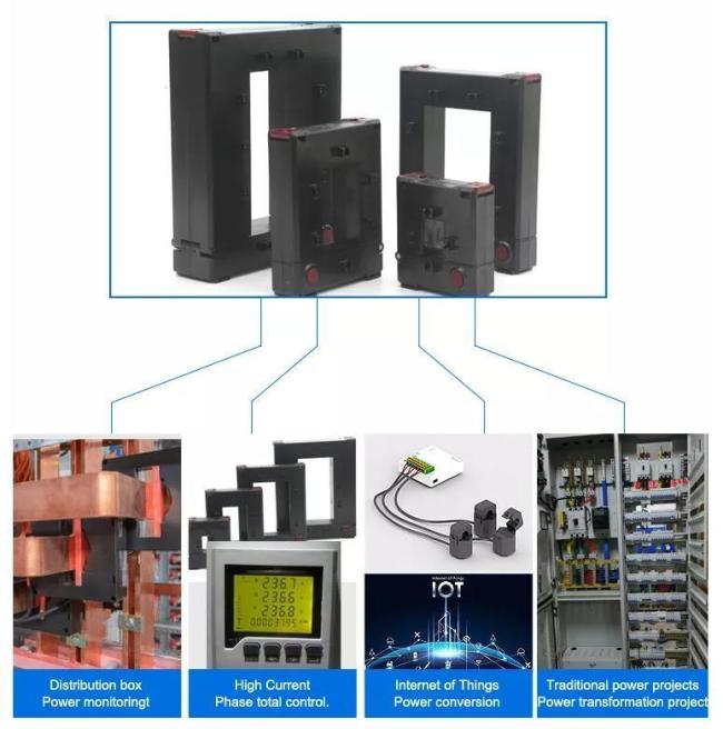 Gd Split Core Current Transformer HK-58 1500A/5A Open Type Current Transformer Clamp on CT Electrical Transformers