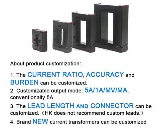 Gd Split Core Current Transformer HK-58 1500A/5A Open Type Current Transformer Clamp on CT Electrical Transformers
