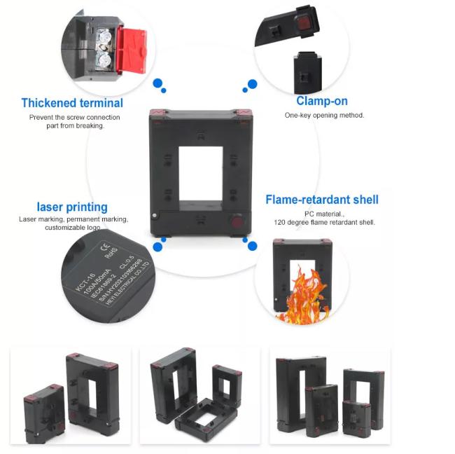Gd Split Core Current Transformer HK-58 1500A/5A Open Type Current Transformer Clamp on CT Electrical Transformers
