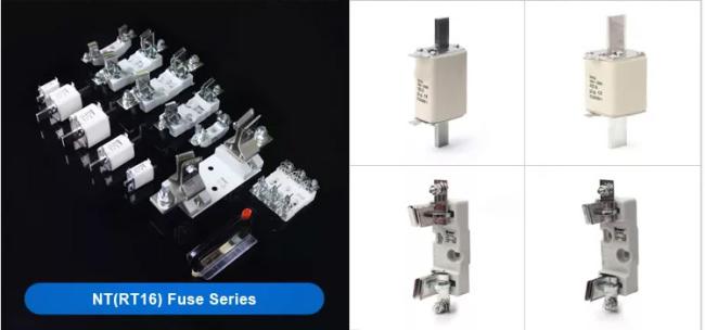 Nh Series Dual Indicator Fuse Link and Nt00 Double Indicator with Nh00-Nh4 Gg 500V-120ka (TUV, CE, CB, RoHS)