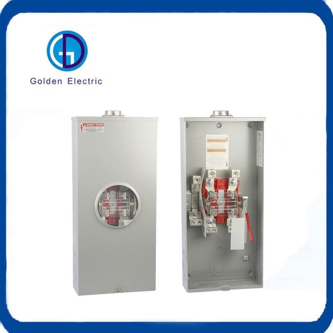 20A 13 Terminal Single Phase Ring Less Type Energy Meter Holder 13jaw Meter Socket with Ring Blank Hub