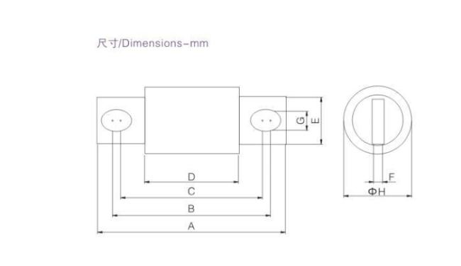 Auto Fuse DC 500V 800V 1000V 35-800A EV Charging Fuse Car Fast Fuse New Energy Charging Pile Fuses
