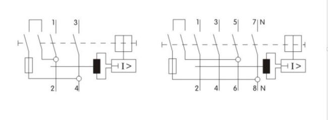 Adjustable Residual Current Circuit Breaker 230V/400V 2p 4p Pg Series RCCB ELCB Earth Leakage Circuit Breaker