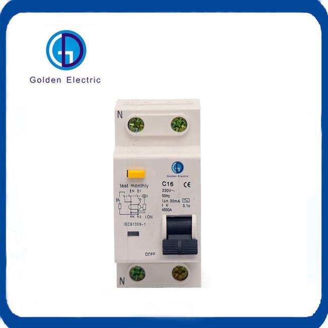 Electromechanic Residual Current Circuit Breaker 2p 4p 10mA 30mA 100mA RCCB RCD AC240V 415V Differential Breaker