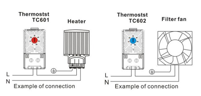 Switch Temperature Controller Industrial Electronic Sensor Thermostat