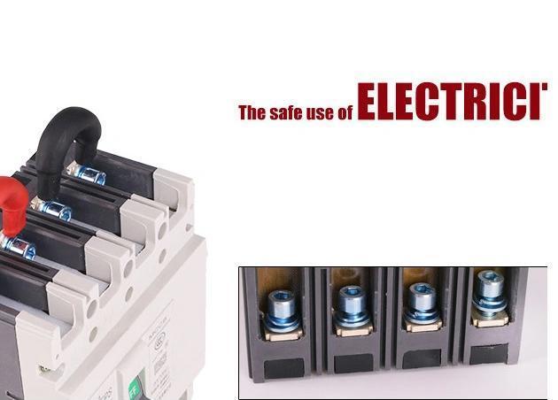 Solar Products Manufacturer DC Moulded Case Circuit Breaker/MCCB for Solar PV Power Distribution