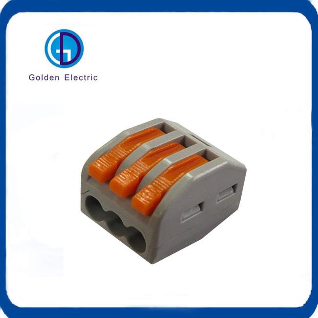 Tc Series Barrier PCB Terminal Block 600V High Current Terminal Blocks with Barrier Cover