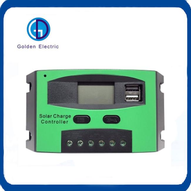 12V/24V 10A/20A/30A/40A/50A/60A PWM Solar Charger Controller with Solar Energy System