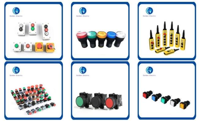Electrical Illuminated Waterproof Emergency Stop Push Button Switch