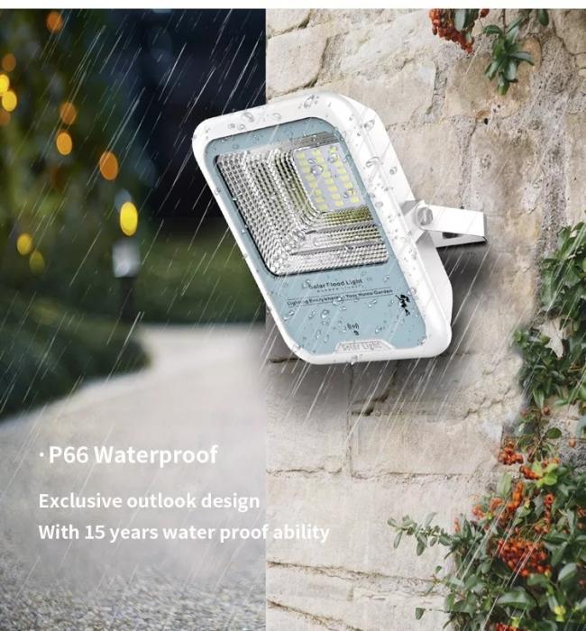 Solar LED Outdoor Flood Home Light IP66 Water Proof Solar Energy System Light Solar Floodlight
