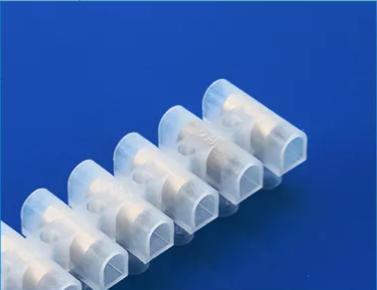 12way X3 Series U Type 10A Electrical Terminal Connector Strip 12p Terminal Block with PE Material