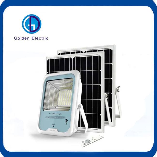 Solar Wall Light 250W 300W Garden Lighting Remote Control LED Spotlight Outdoor Solar Flood Light Lamp