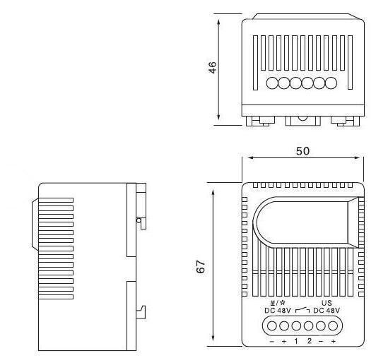 Industry Enclosure Switch Temperature Controller Industrial Electronic Sensor Thermostat