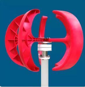 300W 400W 600W 800W 1000W 24V 48V Vertical Wind Generator Turbine for Home Hybrid Street Light
