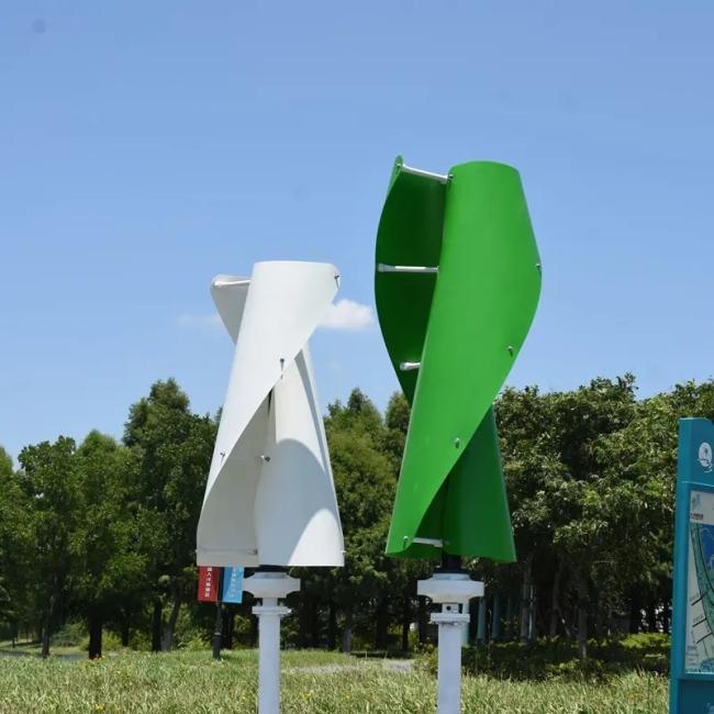 High Efficiency 200W/300W/400W/500W/600W/800W 12V/24V 3 Phase Vertical Wind Turbine System Generator for Home