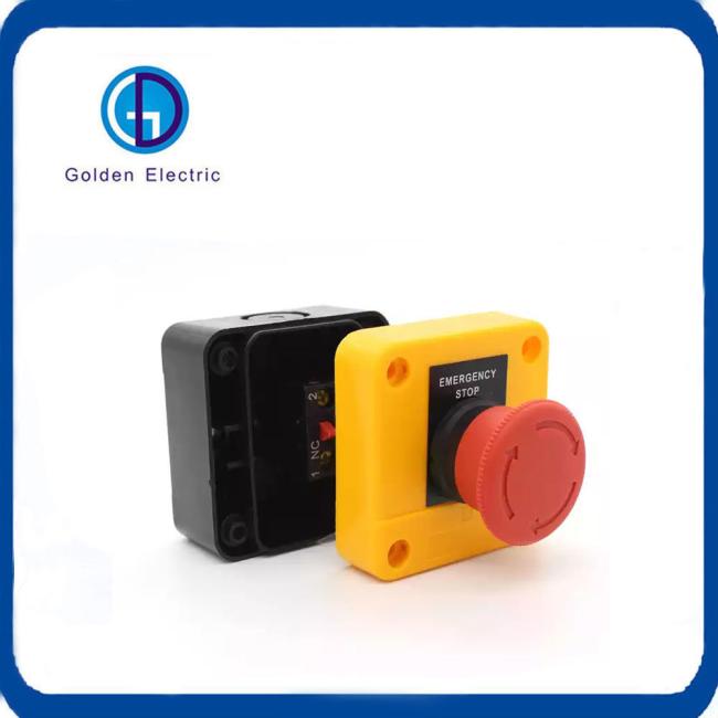 2 Poles Control up Down Start Switch Momentary Push Button Control Switch Box Pushbutton Control Station