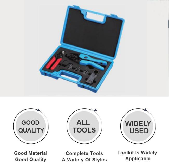 PV Terminal Crimping Tool Mc 4 Connector Plug Crimping Tool Components Tool Kit