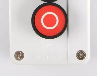 Push Button Start Stop Label No+Nc 1 Red Pilot Light 2 Spring Return Push Button Control Box
