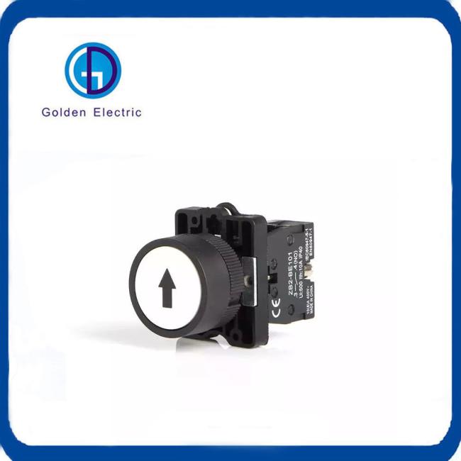 Push Button Start Stop Label No+Nc 1 Red Pilot Light 2 Spring Return Push Button Control Box