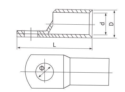 Sc Full Series Tinned Plated Copper Cable Lug